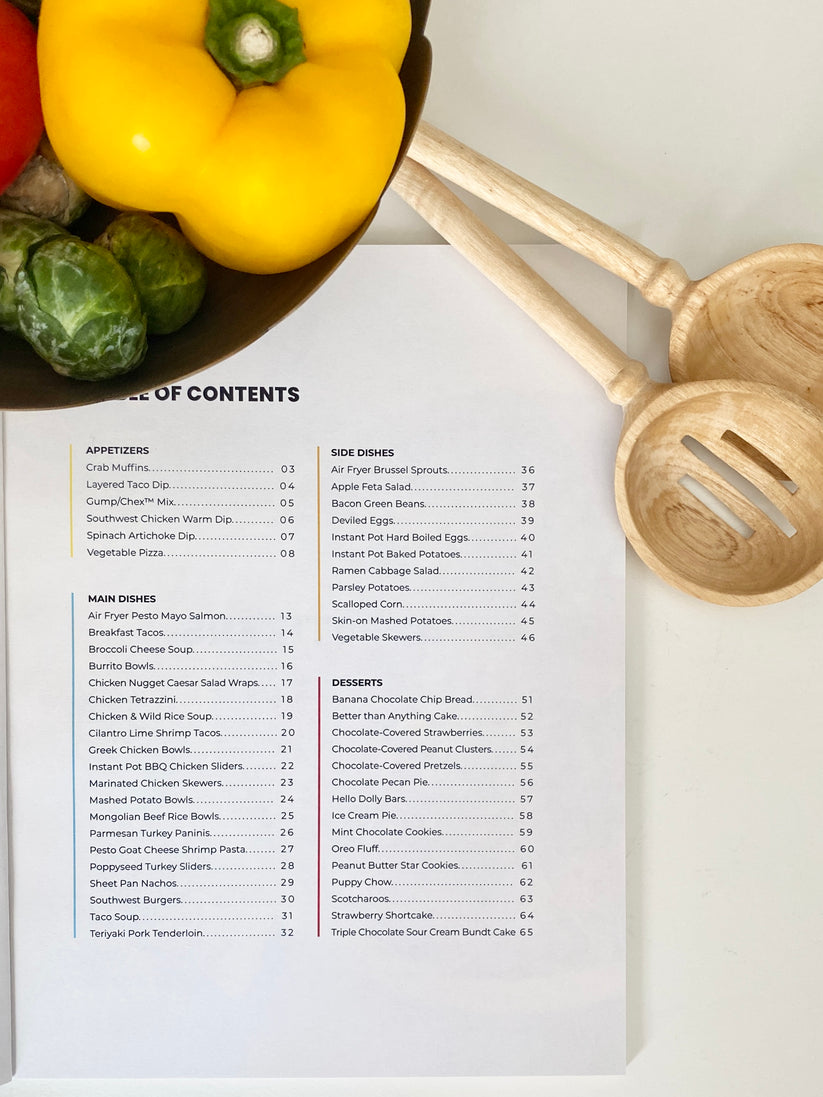 Simple Purposeful Kitchen Cookbook | 52 Easy Recipes for Home Cooks ...